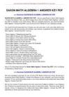 SAXON MATH ALGEBRA 1 ANSWER KEY PDF - … - 豆丁网