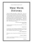 water words dictionary - 豆丁网