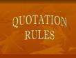 QUOTATION RULES - 豆丁网