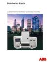 Distribution Boards - ABB Group - Automation and Power 配电板ABB集团自动化和电力 - 豆丁网