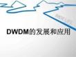 DWDW的发展和应用 - 豆丁网