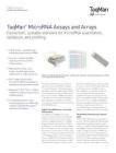 TaqMan MicroRNA Assays and Arrays：TaqMan microRNA检测和阵列 - 豆丁网