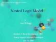 Nested Logit Model：巢式Logit模型 - 豆丁网